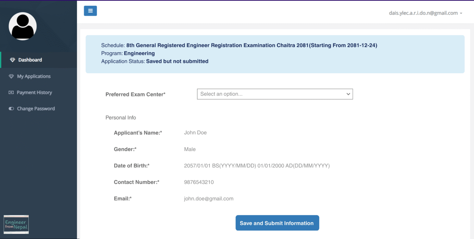 NEC License Exam Registration: A Step-by-Step Guide - Engineer From Nepal