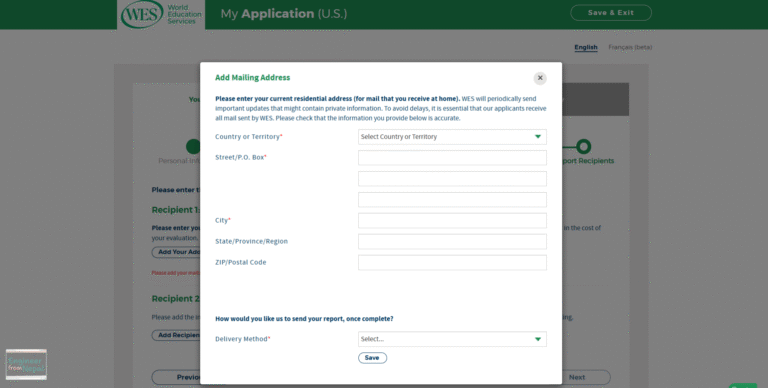 How to Apply for WES Evaluation: A Step-by-Step Guide | Engineer From Nepal